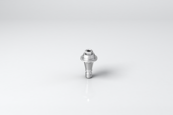 Hiossen Mini Straight Multi-Unit Abutment (1.5mm Cuff)
