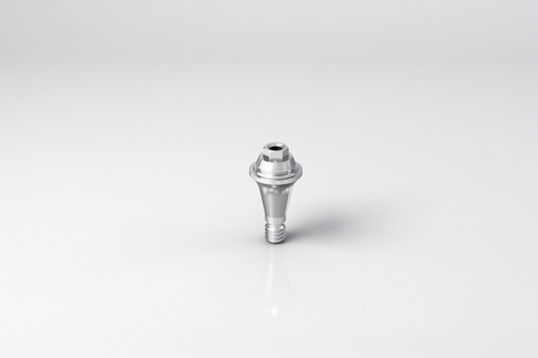 Hiossen Mini Straight Multi-Unit Abutment (2.5mm Cuff)